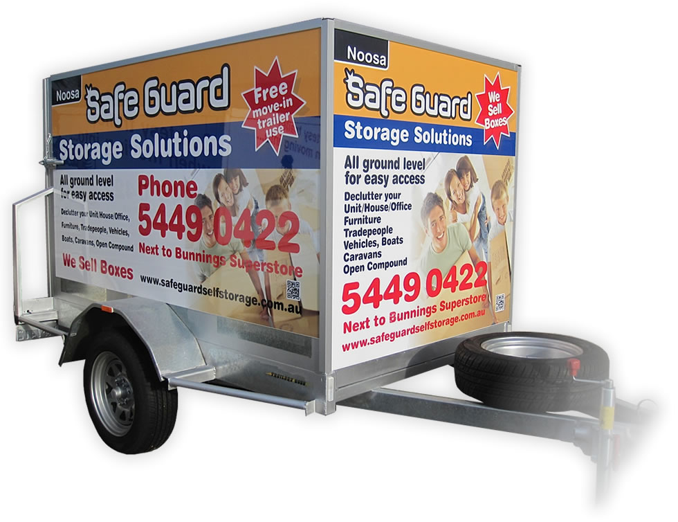 Safeguard Self Storage Free trailer